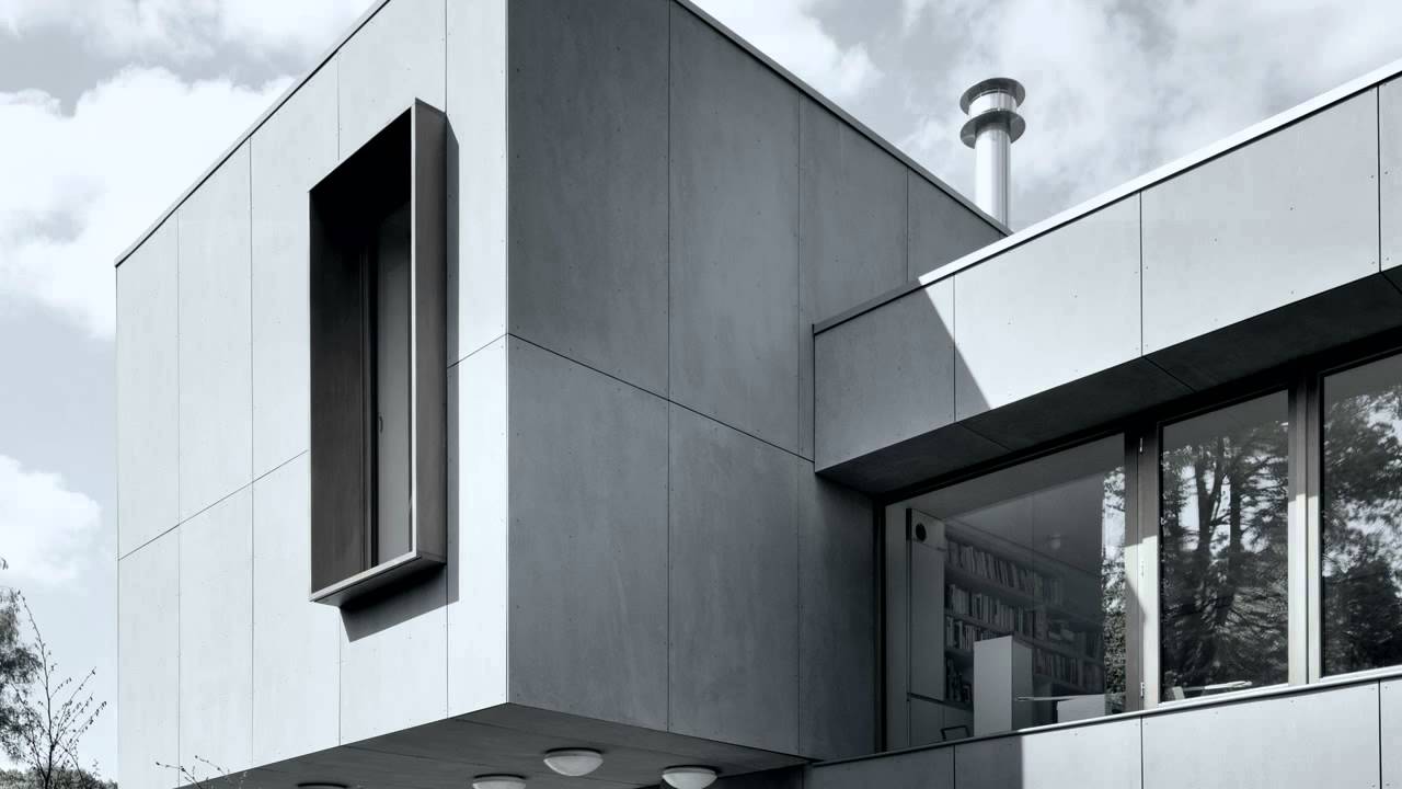 Vezelcementplaten gevel - Geveldesign